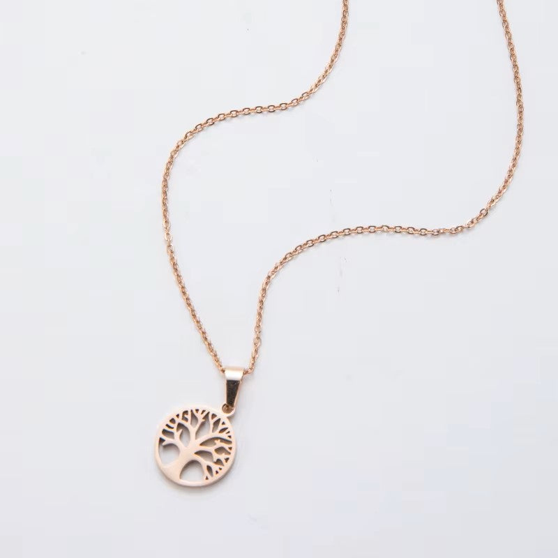 Stainless Steel Tree of Life Necklace: A Timeless Symbol of Growth and ...